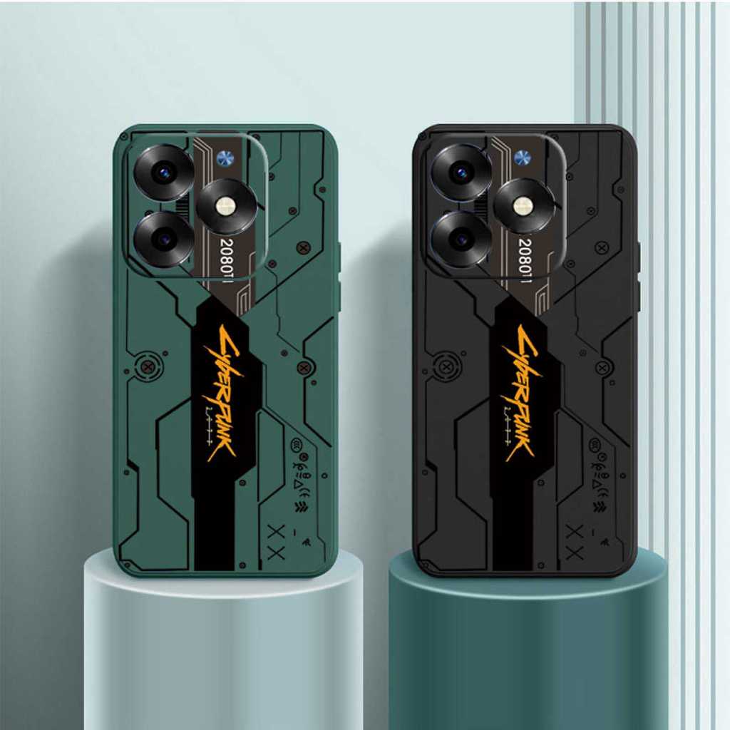 Cyberpunk Silicone Phone Casing For Infinix Smart 7 5 6 8 Plus Pro 6 HD Zero 5G 2022 2023 5G ...