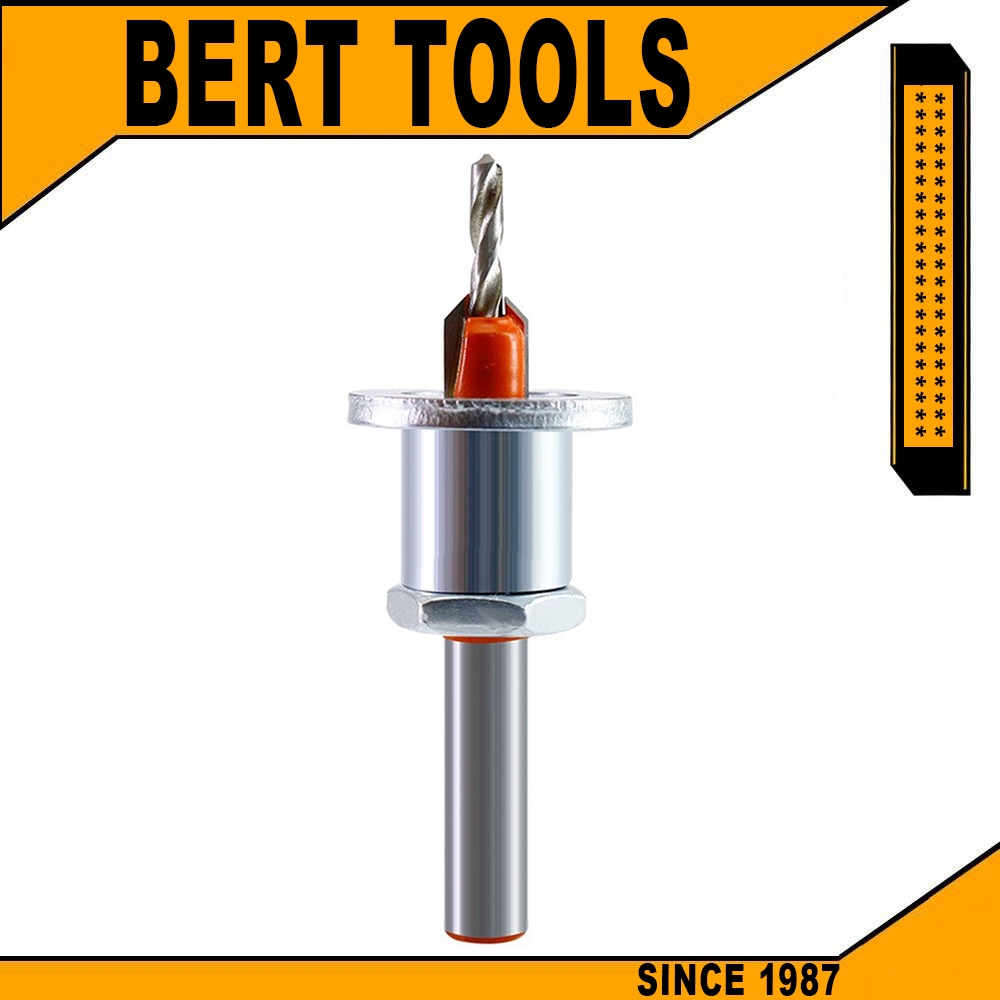 BERT🇵🇭｜Countersink Drill Bit Shank Adjustable Carpentry Reamer Chamfer ...