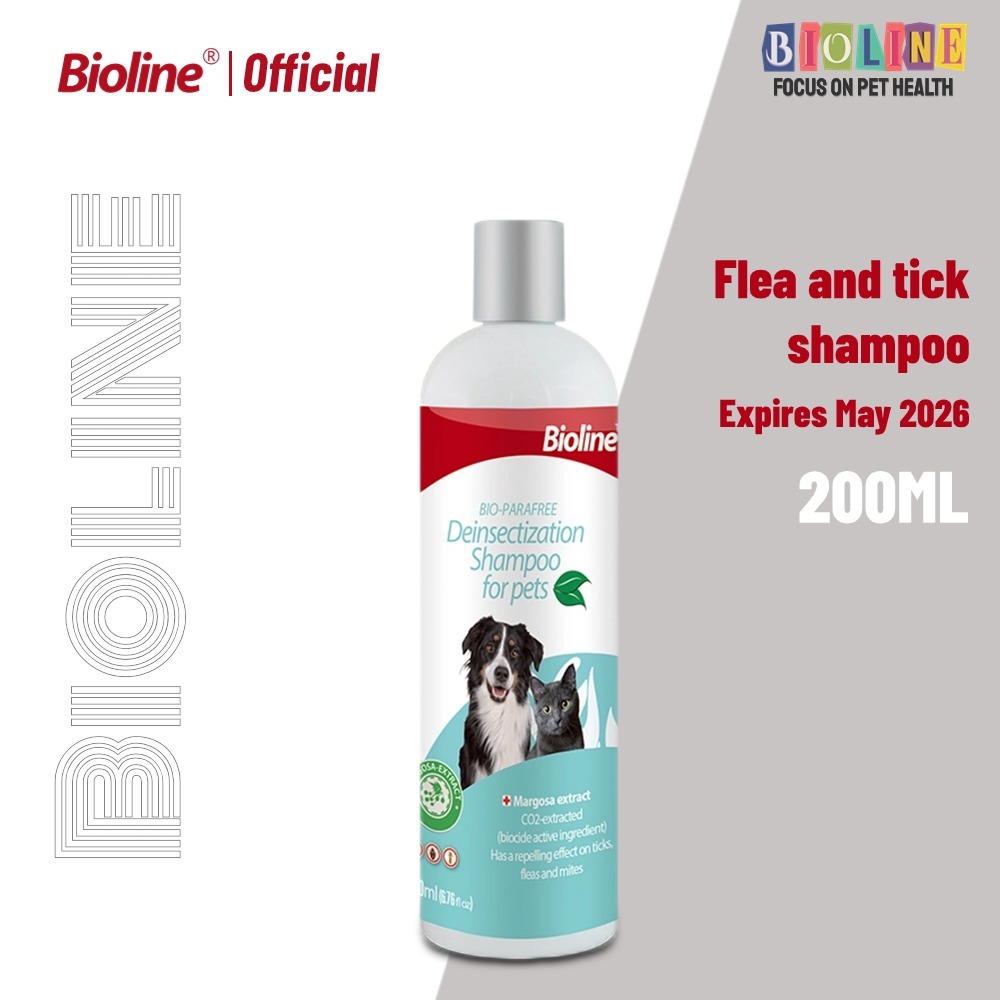 Bioline Tea Tree Pest Control Shampoo for Dogs and Cats 200ML | Shopee ...