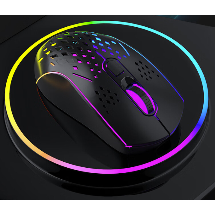 Magegee V12S Wireless Rechargeable Hollow Design Mouse Office Business ...