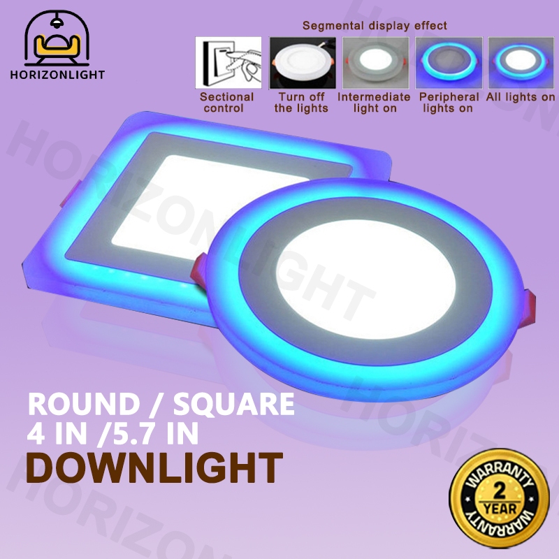 LED Tri Color Pin Light Ceiling Light Recessed Downlight Drive Tricolor ...