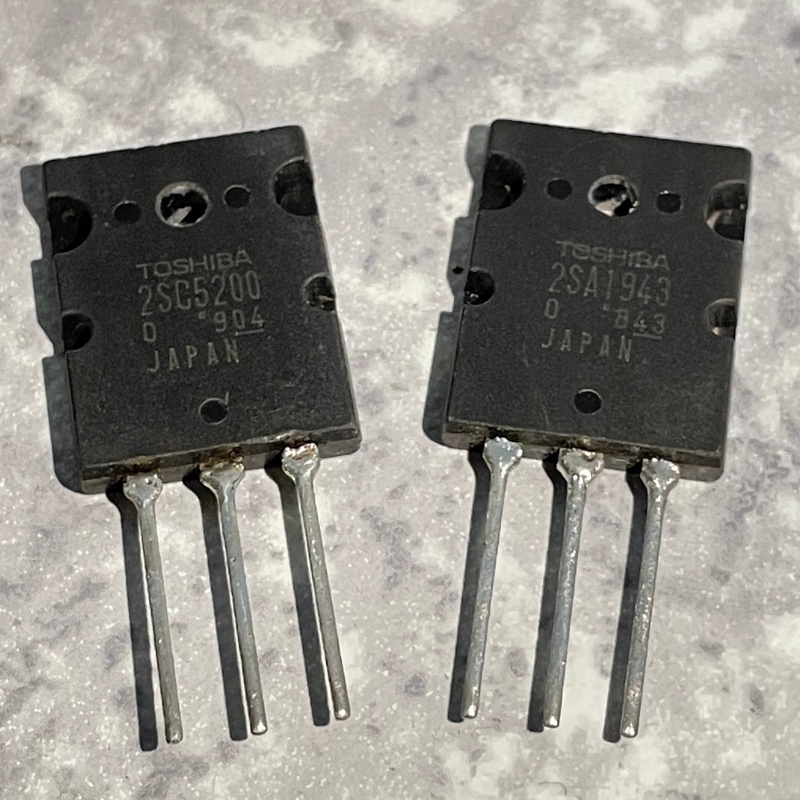 2SA1943 2SC5200 TOSHIBA ( Recon ) A1943 C5200 TTA1943 TTC5200 PNP Power Transistor | Shopee ...