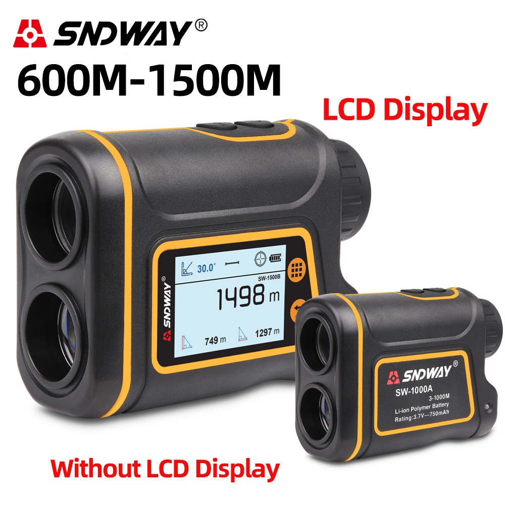 SNDWAY Golf rangefinder Slaser distance meter hunting camera speed ...