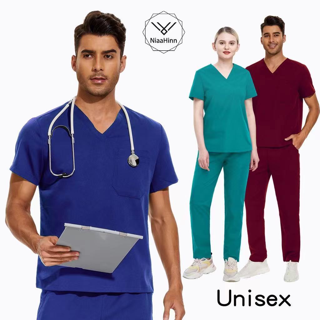 Niaahinn [S-3XL] Women's Men's Stretch Anti-Wrinkle Breathable Matte ...