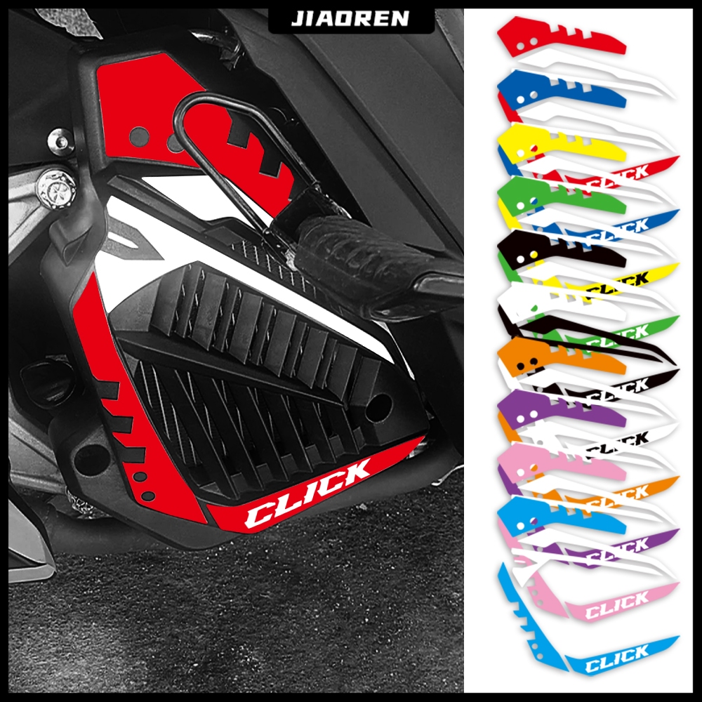 radiator sticker for honda click 125i 150i 160 V2 V3 radiator cover ...
