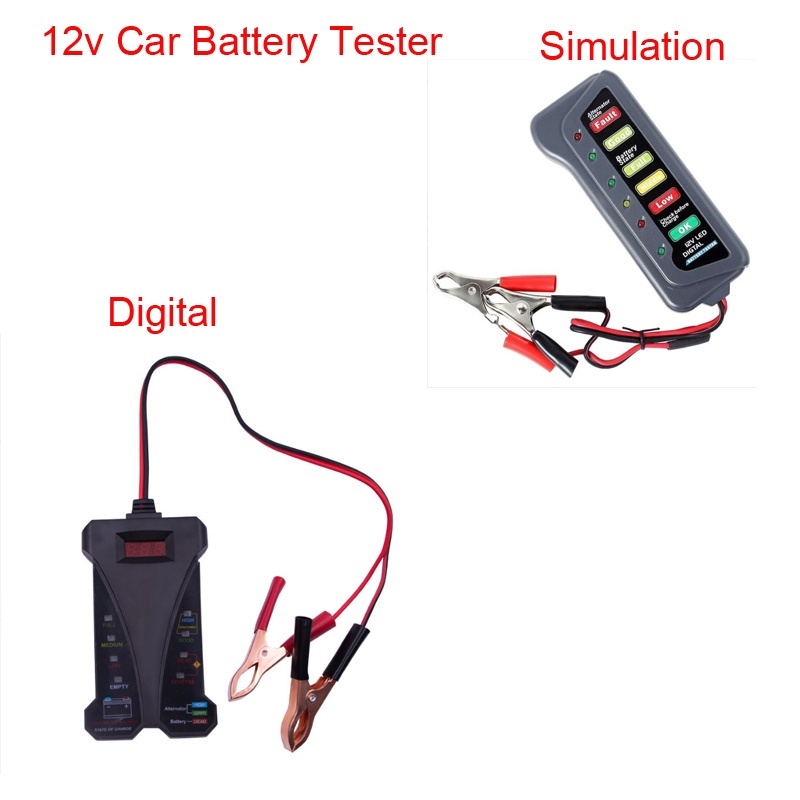 12V/16V/24V Electric Vehicle Car Detector Battery Capacity Detection ...