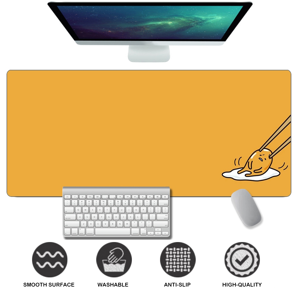Extended Cartoon Mousepad Gudetama Mousepad Large Gaming Mousepad ...
