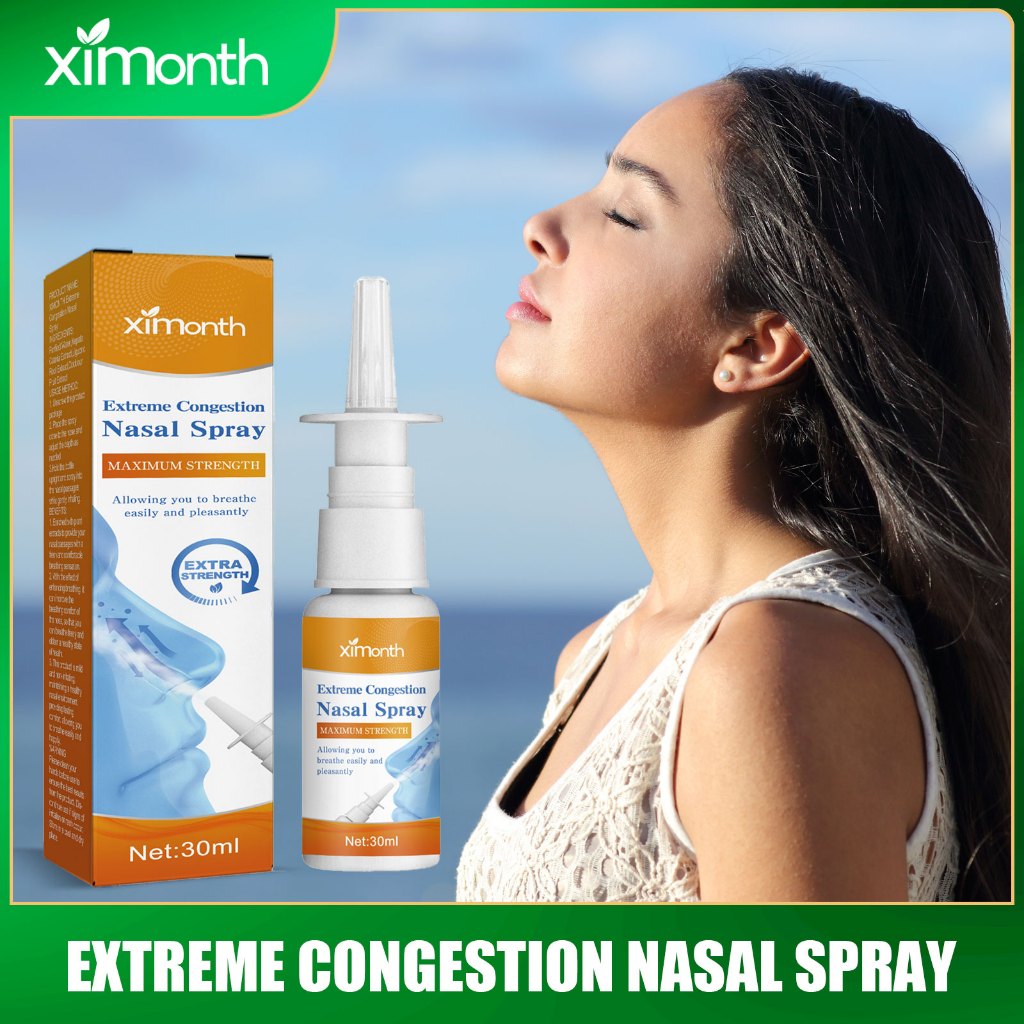 Ximonth Nasal Spray Chronic Rhinitis Spray Herb Medicine Fast Effect ...