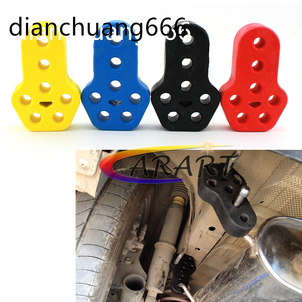 7 Holes Universal Exhaust Pipe Hanging Shackle Automotive Hanger ...