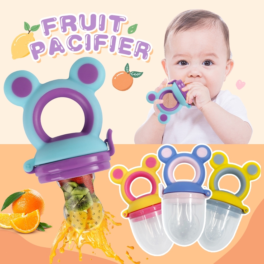 Baby Fruit Pacifier BPA Free Silicone Feeder Pacifier for Baby ...