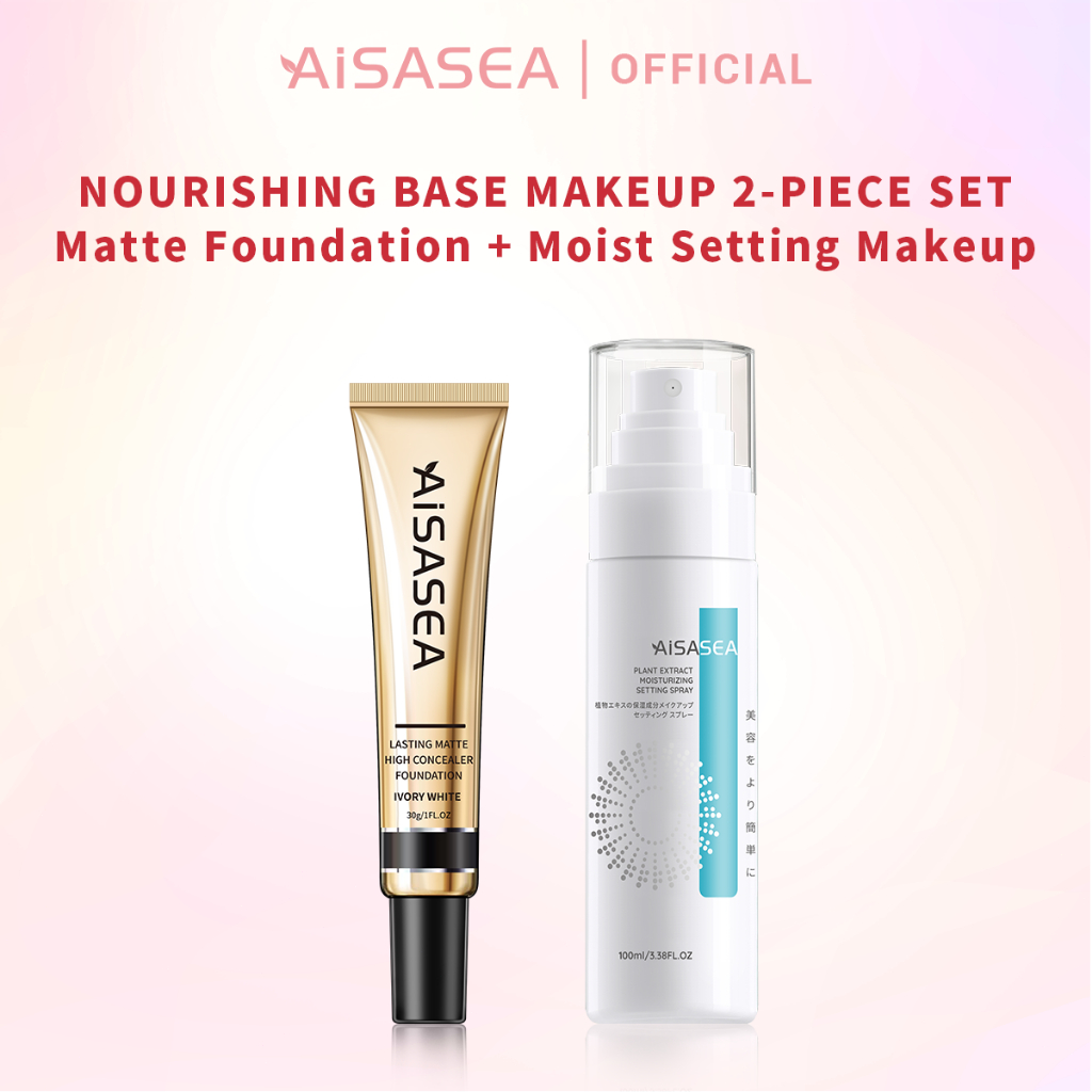 AISASEA Long-Lasting Base Makeup CP! Matte Coverage Nourishing ...