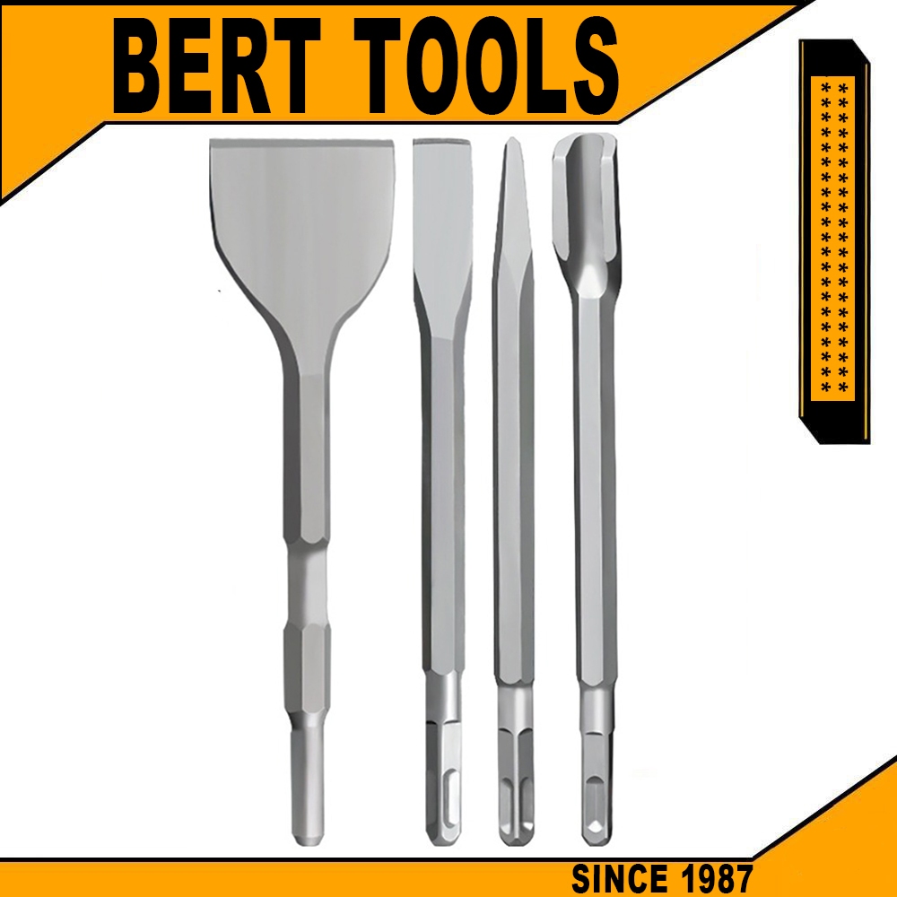 BERT🇵🇭｜SDS-Plus Chisel Tool Holder, Hex Shank High Quality Spade Flat ...