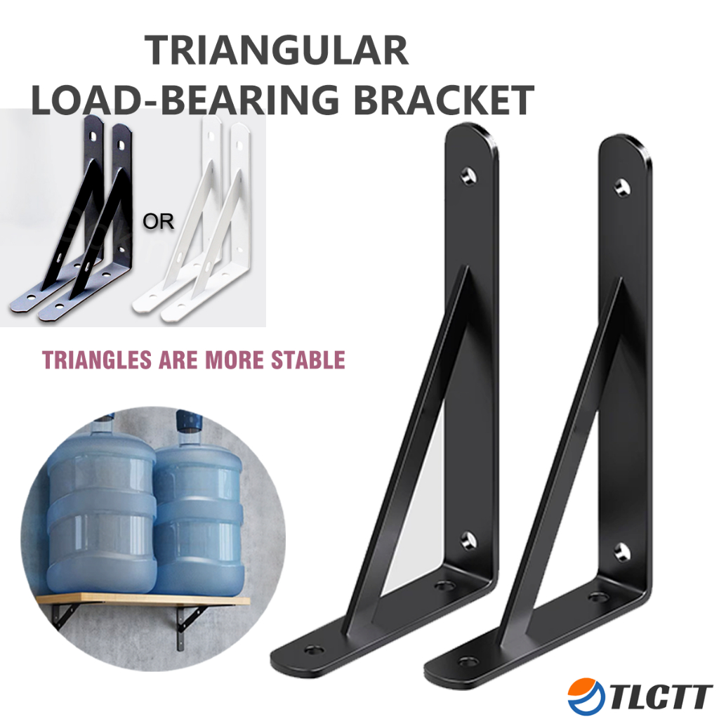 Anti-rusty Heavy Duty Shelf Bracketre Wall Triangle Bracket Angle Best ...