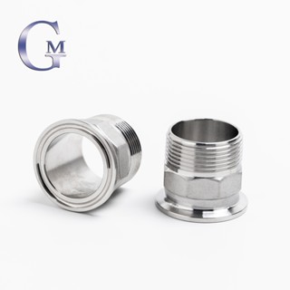 DN15 - DN50 BSPT Male SS316 Stainless Steel Hex Sanitary Ferrule ...