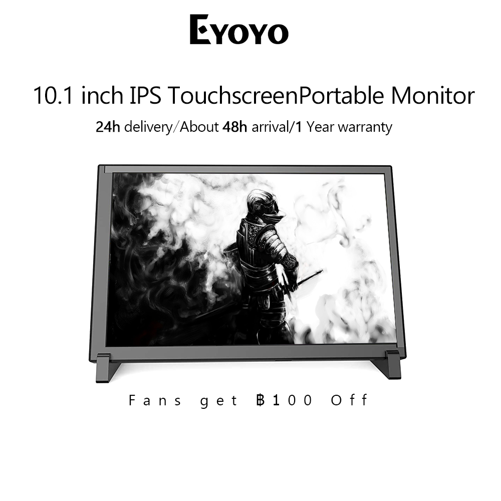 Eyoyo 10.1 inch Capacitive Touchscreen Monitor for Raspberry Pi 4B 3B ...