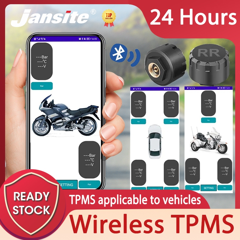 Jansite TPMS APP Bluetooth Control For Real Time Monitoring of Tire ...