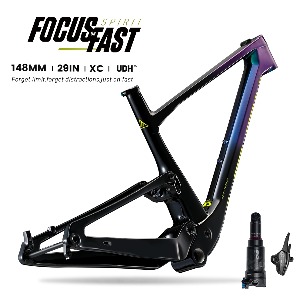 2024 Lexon New 29 MTB Full Suspension Carbon Frame Boost 148mm ...