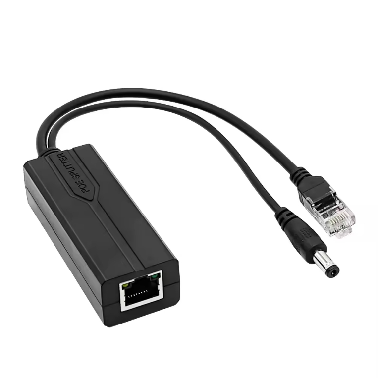 48 to 12V 1.2A 15.4W Standard 10/100/1000Mbps Poe Injector and Poe ...