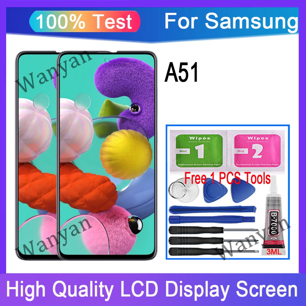 OEM For AMOLED Samsung Galaxy A51 LCD Display Touch Screen Digitizer ...