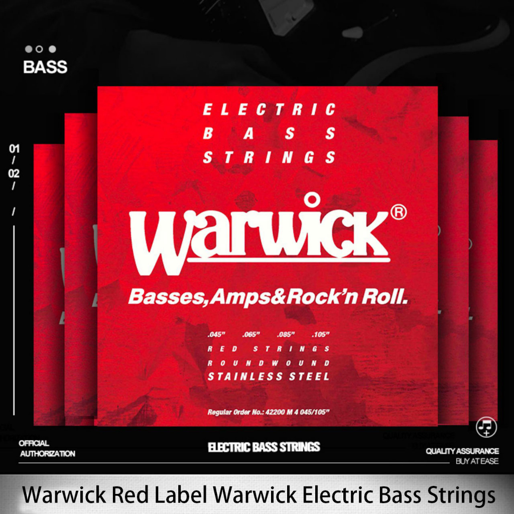 Warwick electric bass strings four strings five strings 42200 bass ...