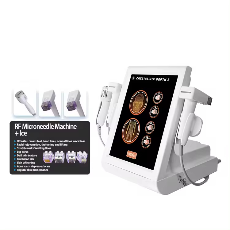 2024 New Skin Microneedle Rf Beauty Machine Rf Gold Microneedling ...