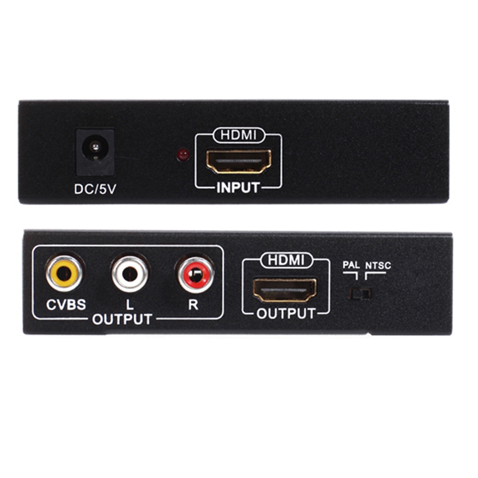 4K HDMI To AV HDMI Converter 1080P 60hz HDMI To CVBS RCA Composite ...