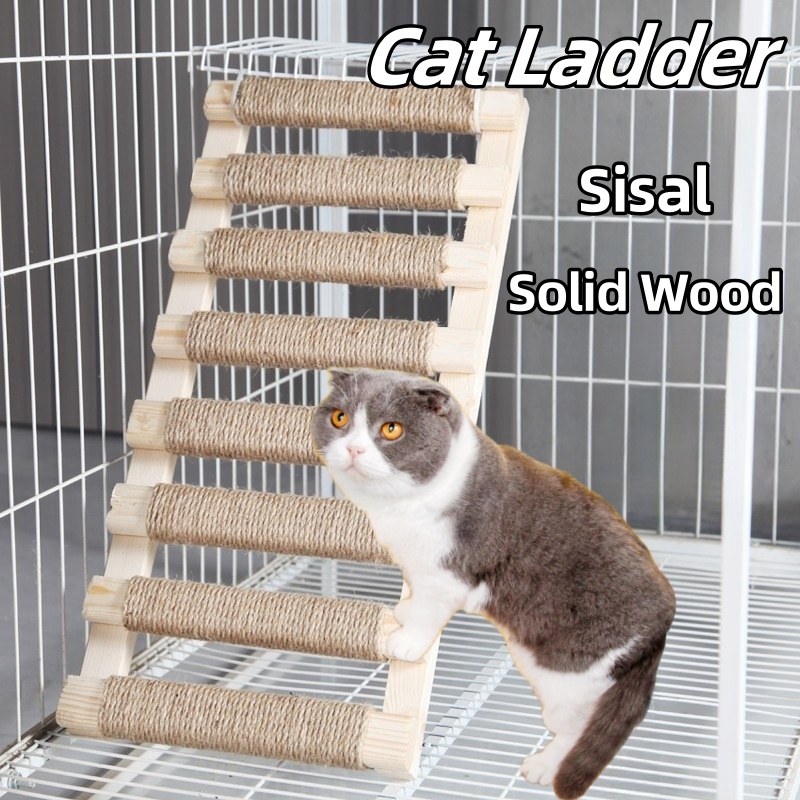 Cat Climbing Frame Step-On Step LadderCat Cage Accessories Cat Villa ...