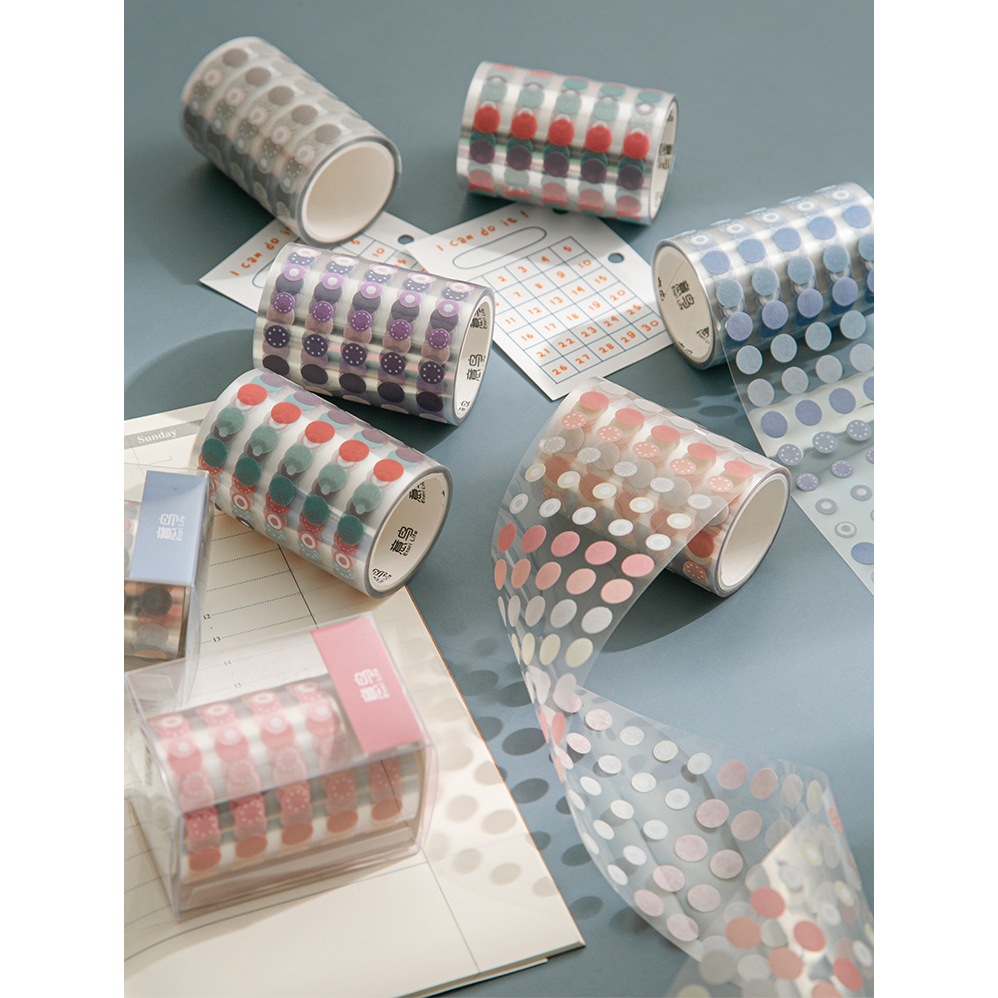 Ashley INS Style Simple Circle Stickers Scrapbook Decoration Material ...