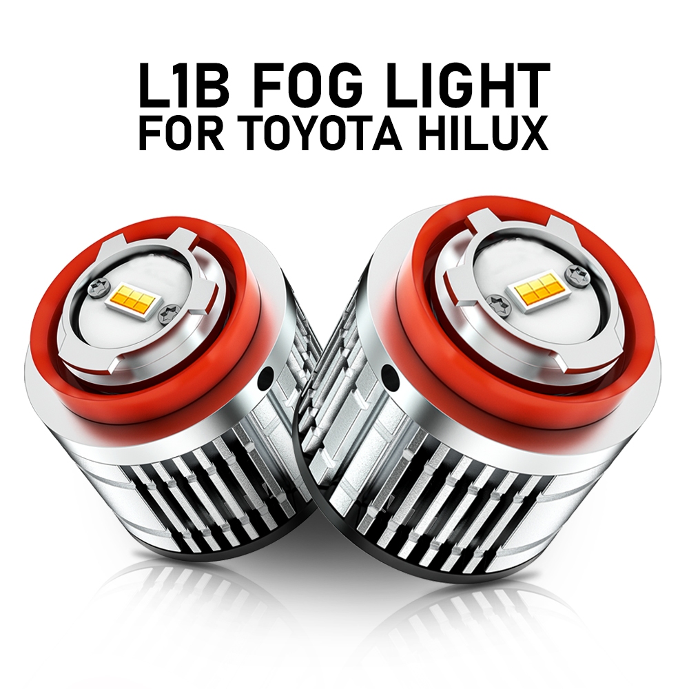 TUFFOO 1Pair L1B LED Fog Light Bulb For TOYOTA Hilux Year(2020 - 2025 ...