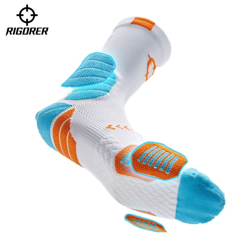 Rigorer Austin Reaves Basketball Socks Anti-slip High Cut Thickened Men ...