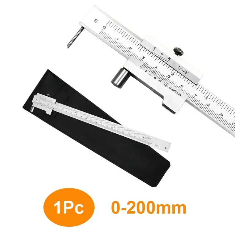 0-200mm with 1 Carbide Scriber Needle Parallel Crossed Caliper ...