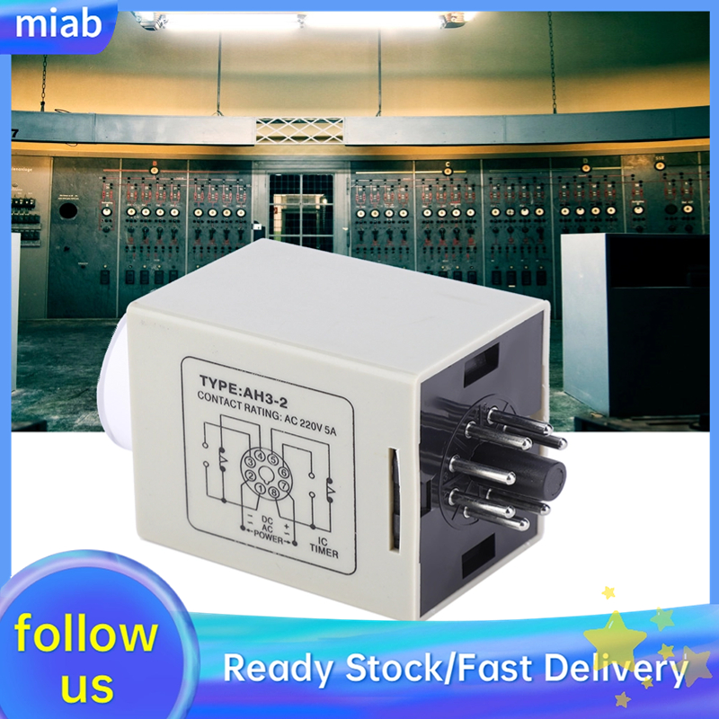 MaiB AH3-2 Time Relay Mini Delay Controller Timer AC 220V for Automatic ...