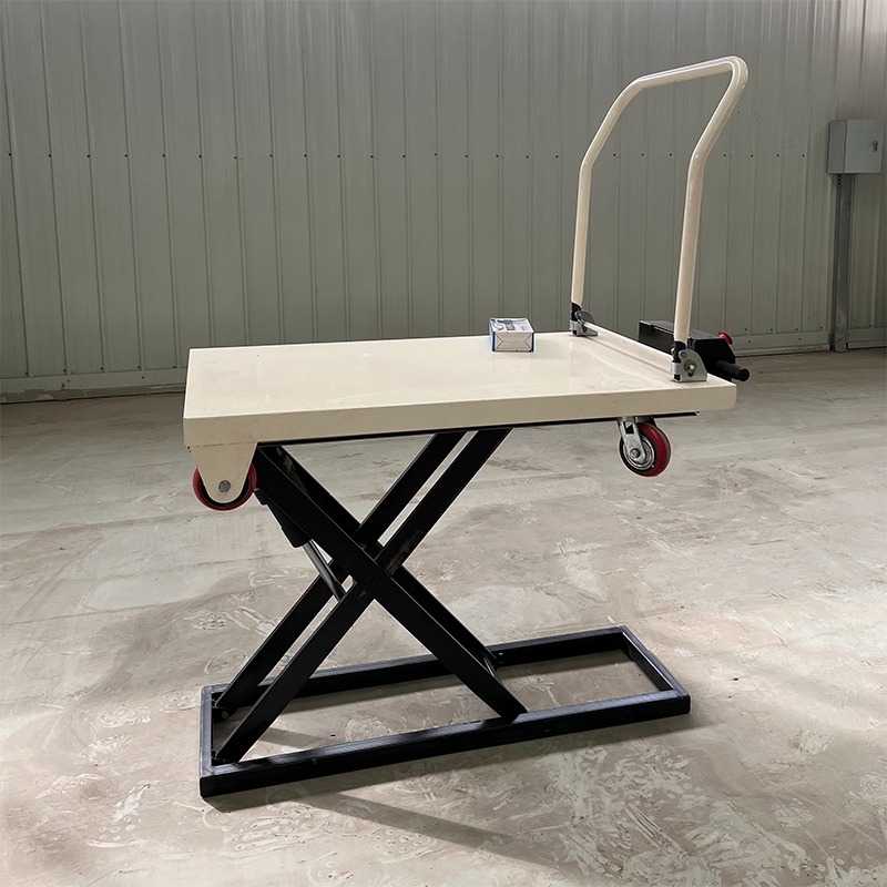 Car-mounted Hydraulic Lifting Trolley, electric lifting platform ...