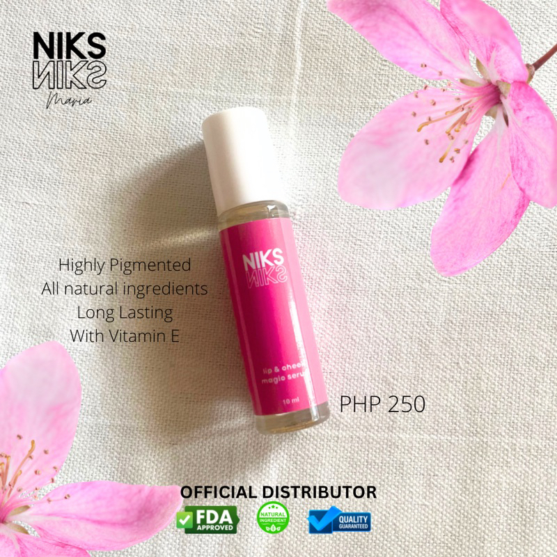 Niks Skin Magic Serum Lip and Cheek Tint (New Packaging) | Shopee ...