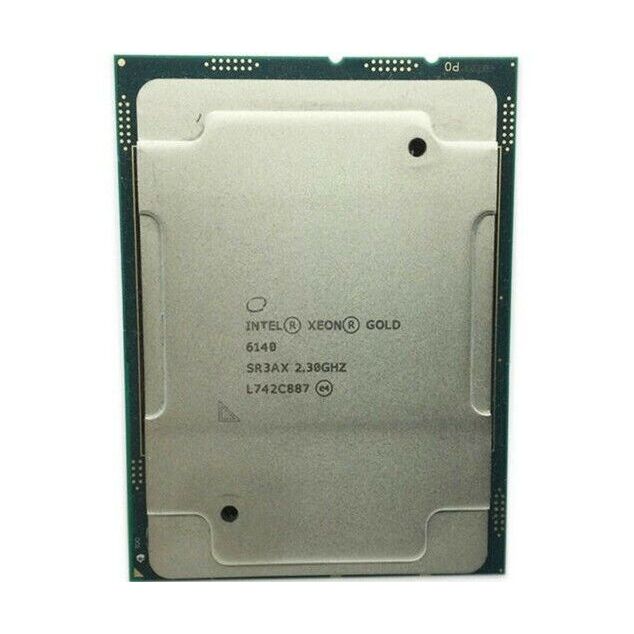Intel Xeon Gold 6140 6138 6128 CPU LGA3647 for server R740 R640 ...