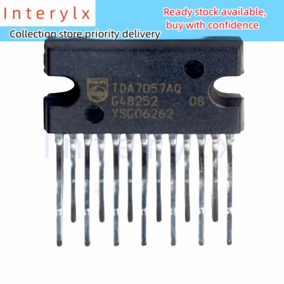 1Pcs/Lot Tda7057Aq Tda7057Q Tda7057 zip-13 Two-channel audio power ...
