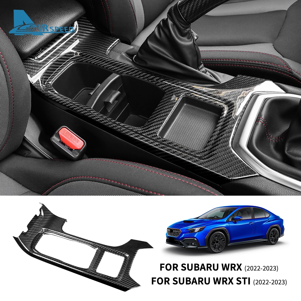 AIRSPEED Real Carbon Fiber for Subaru WRX STI 2022 2023 Gear Handbrake ...