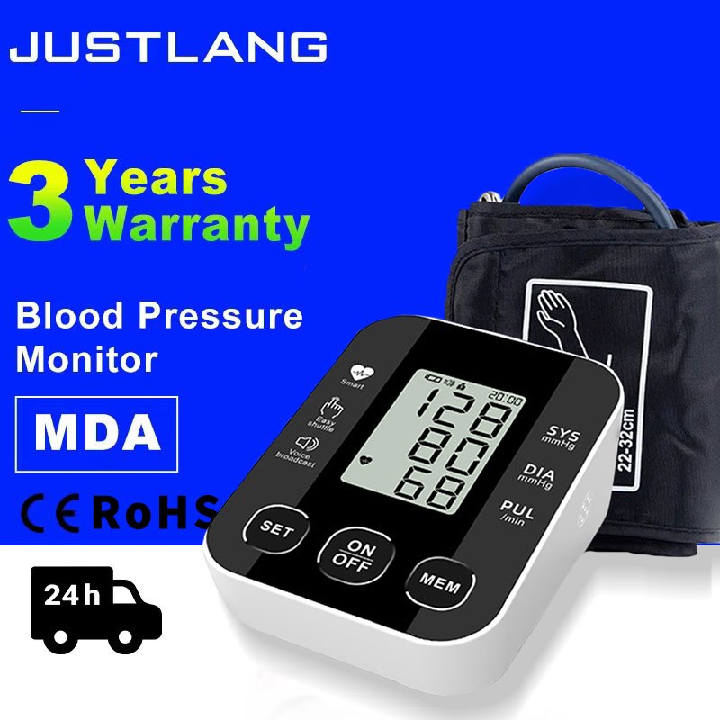 Sphygmomanometer LCD Display Omron Digital Blood Pressur Monitor High ...