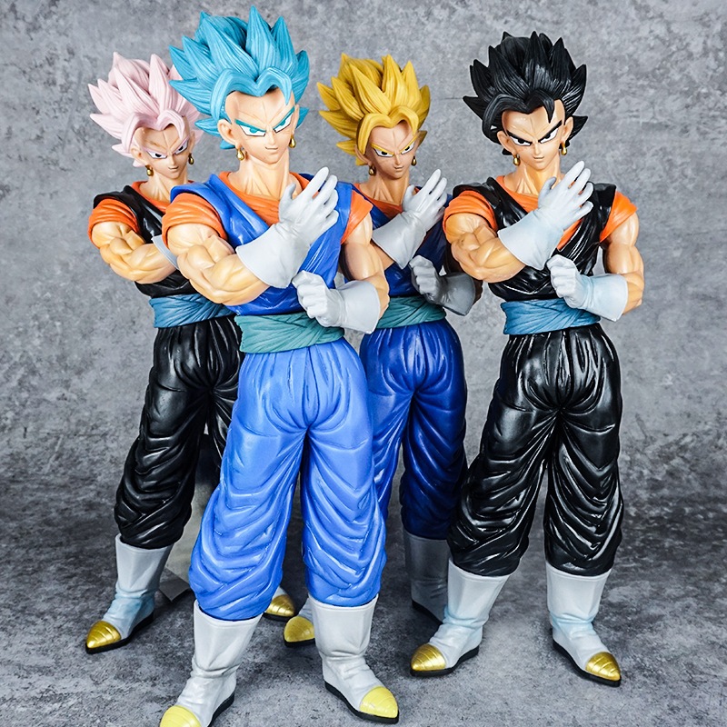 33cm Anime Dragon Ball Super Figure Kakarotto Son Goku Vegeta Potara ...