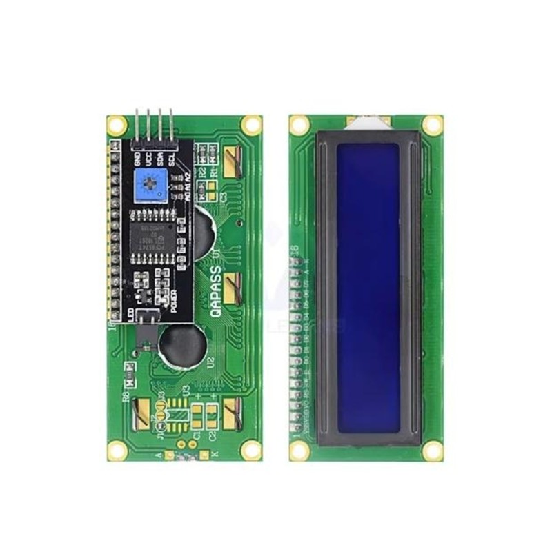 Blue Screen Yellow Green Screen 1602A IIC/I2C LCD Screen 5V LCD with ...