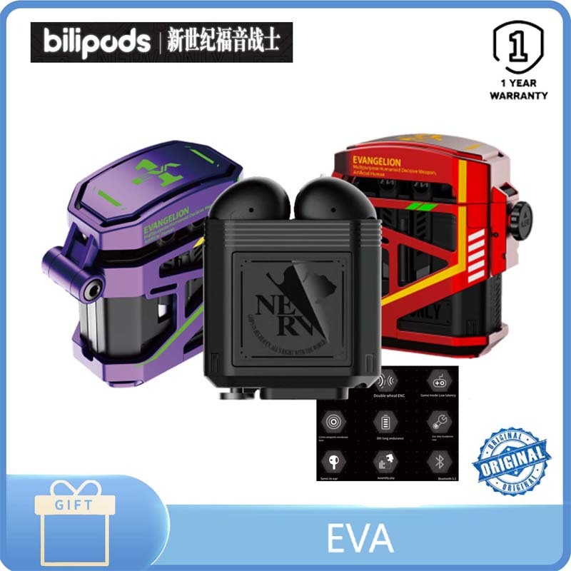 Bilipods EVA Joint New Century Gospel Warrior Assembly True Wireless ...
