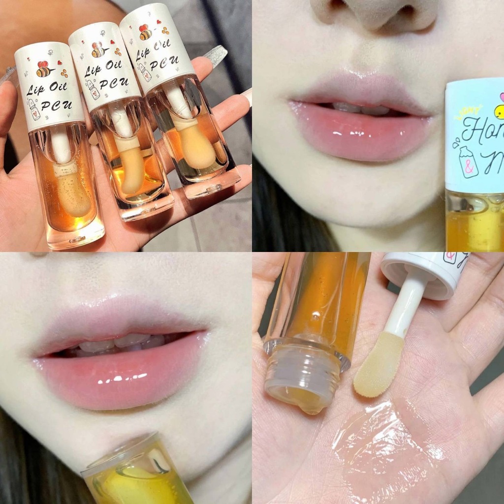 BOBEINI Pure Natural Lip Oil Soft Moisturized Reduce Wrinkles Multi ...