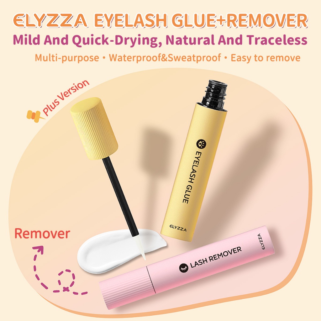 Elyzza 4.5ml Lashes Glue 2-3 Days Arrival Super Strong Hold Lash Glue ...