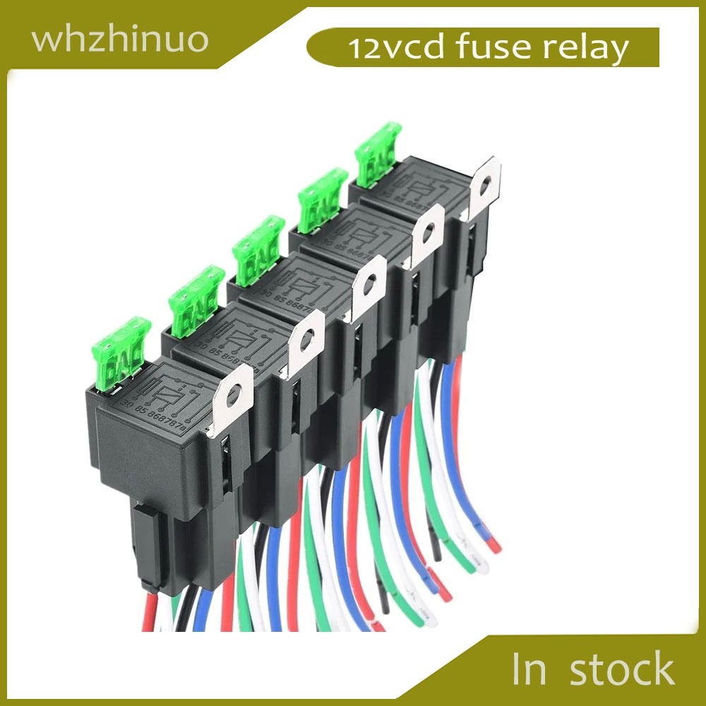 5 pin 12v 30A Automotive relay 5Pack Manual Relay 12 Volt Relay ...