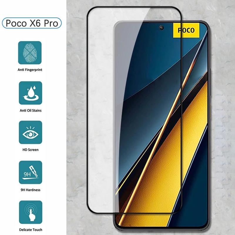 Xiaomi Poco X6 Pro / X5 Pro / X4 GT / X4 Pro 5G / X3 GT /X3 NFC / X3 Pro /C65 Full Glue 9H ...