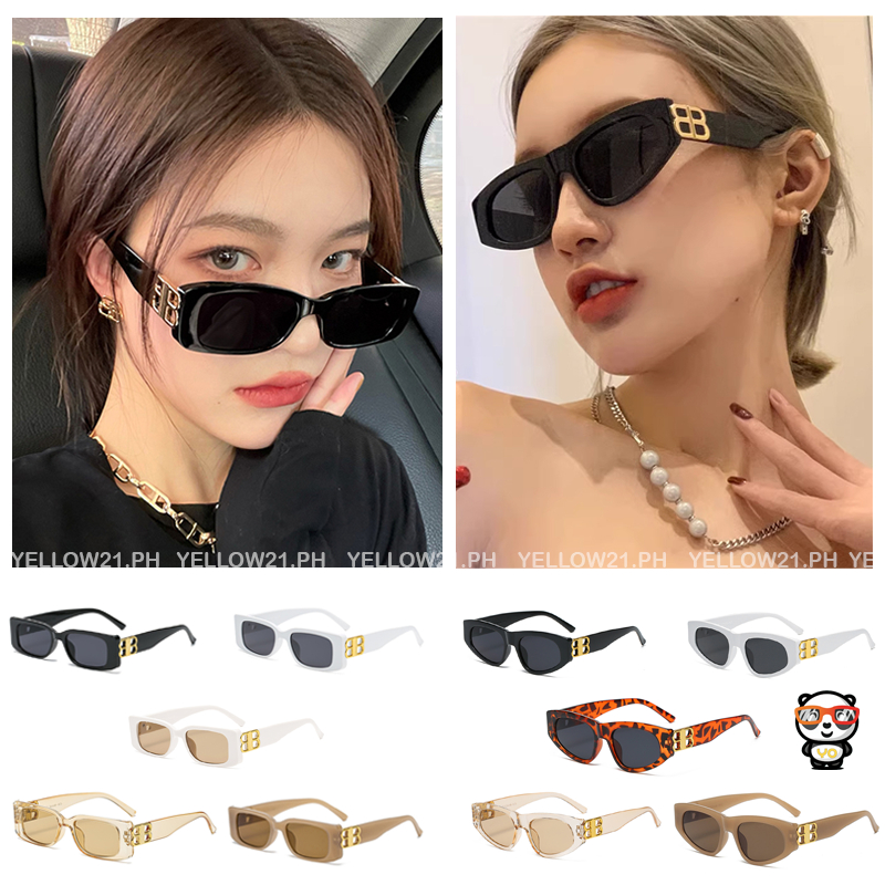 YOo HOT INS KOREAN Retro UV Sunglasses for Women/Men Fashion Square ...