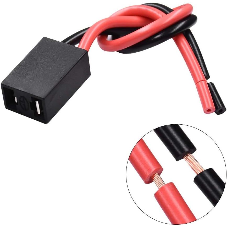 H7 Female socket adapter Wire Connector Pigtail for LED Headlight ...