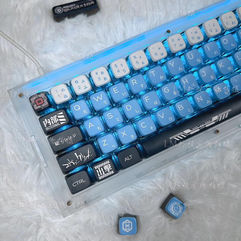【Keycap Only】ASA Profile EVA00 Lilith Keycap Four Sided Shine Through ...