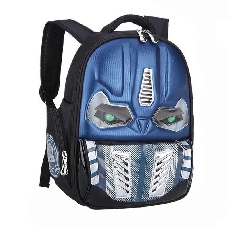 Transformers School Bag Children 3D Robot Backpack Kids Backpack ...
