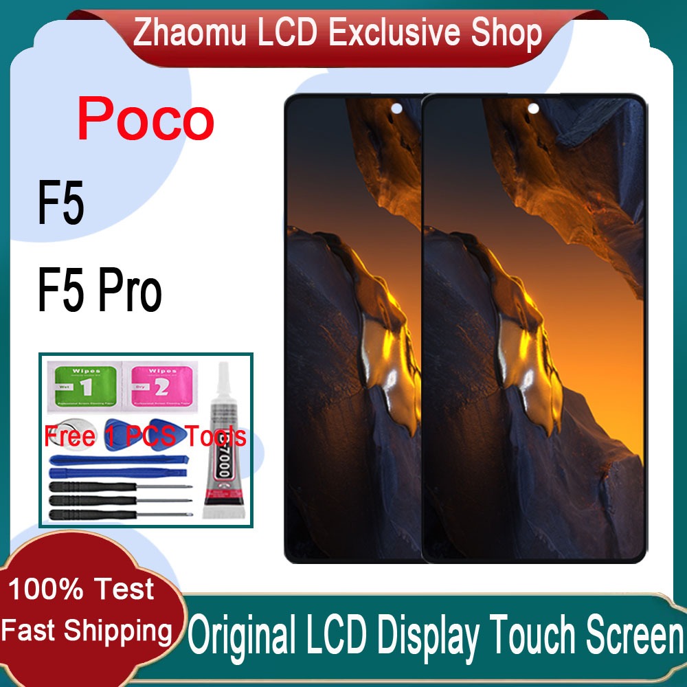Original AMOLED Poco F5 F5 Pro LCD Display Touch Screen Replacement | Shopee Philippines